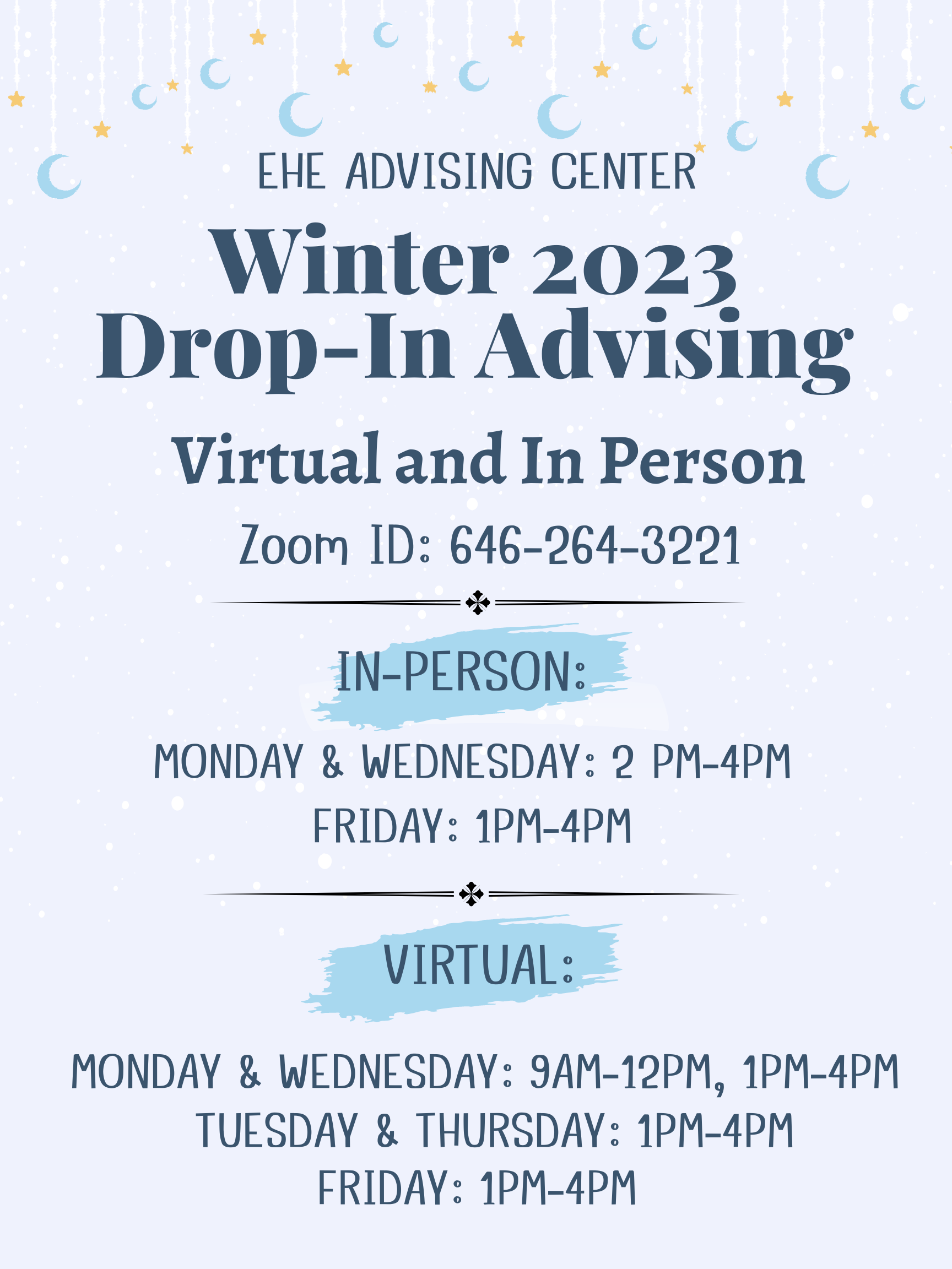 Advising Center | Blue Cluster Administration